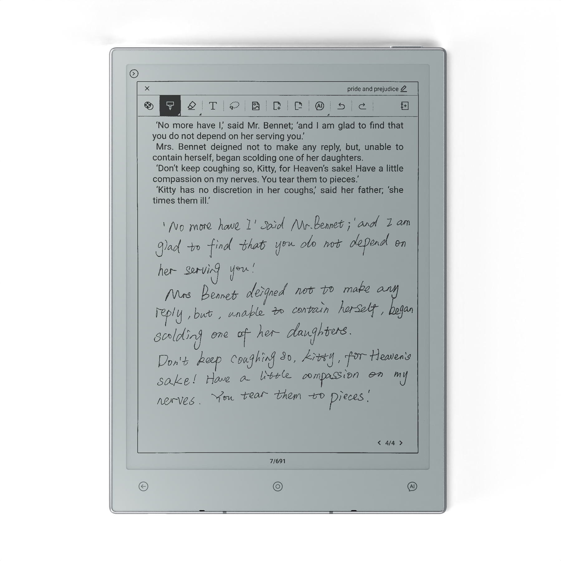 Viwoods AiPaper Mini: Paper Like Tablet for Pocket Focus