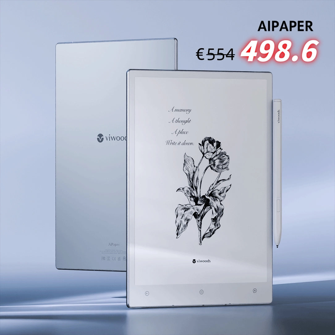 Viwoods AiPaper: E Paper Tablet for Focused Reading & Notes