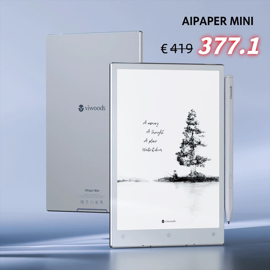 Viwoods AiPaper Mini: Paper Like Tablet for Pocket Focus